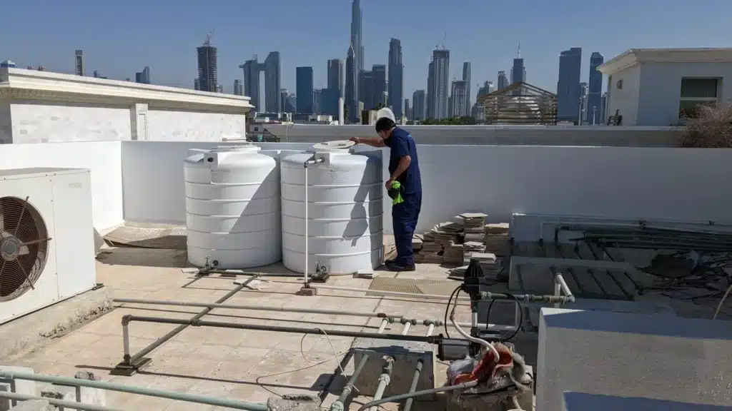 Water tank and Pump installations in Dubai | SpatialFit